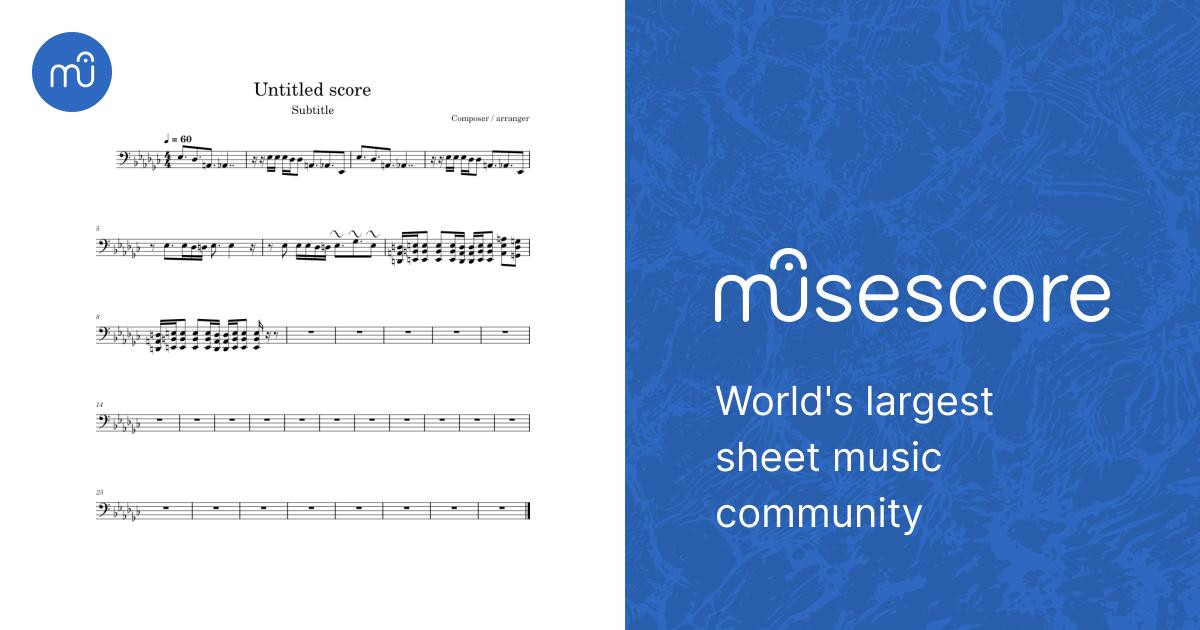 Music Draft Sheet music for Guitar (Solo) | Musescore.com