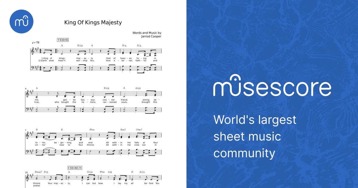 king of kings majesty chords
