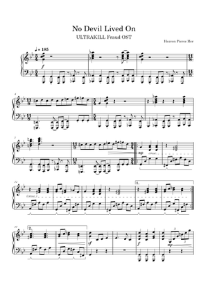 No Devil Lived On – Heaven Pierce Her Ultrakill (WIP(WIP)) Sheet Music ...