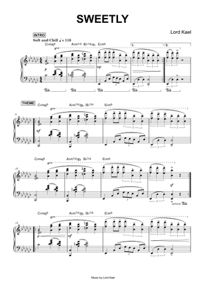 Sweetly - Lord Kael (arr. erena) Sheet Music for Piano (Solo ...