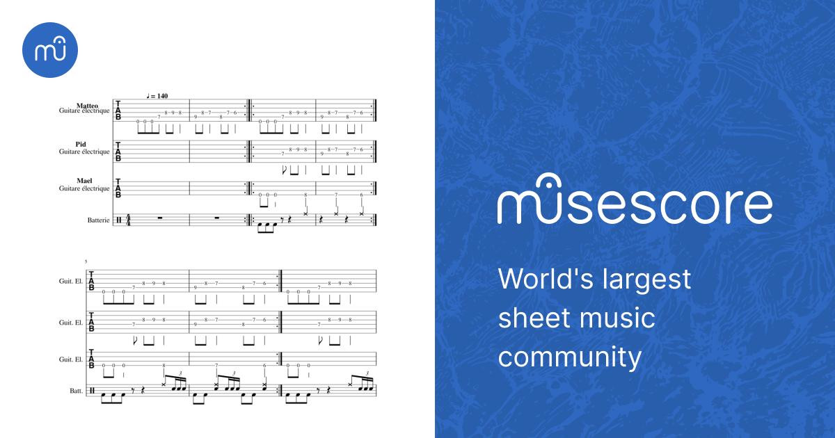 Raining blood - Slayer Sheet Music and Tab for Guitar, Bass guitar ...