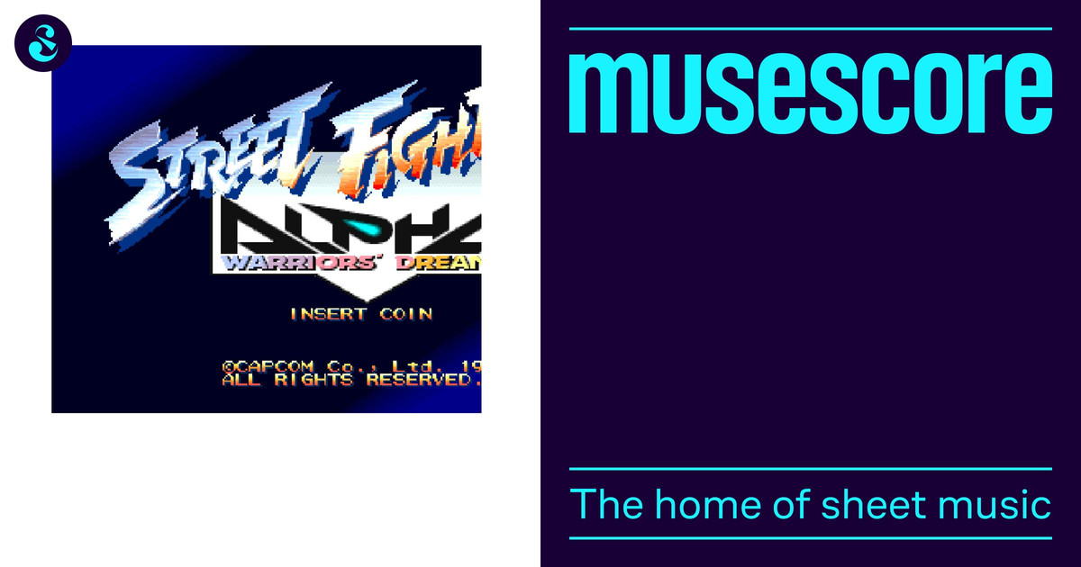 Street Fighter Alpha: Sagat's Winning Theme Sheet Music for Flute ...