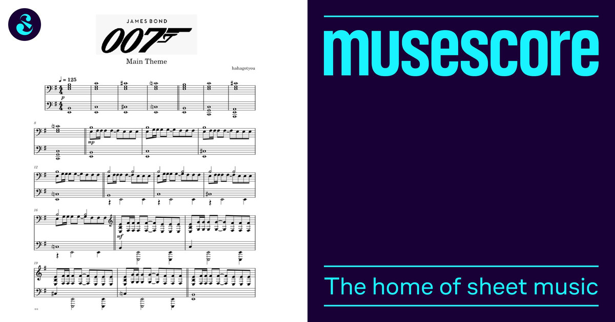 james bond theme score