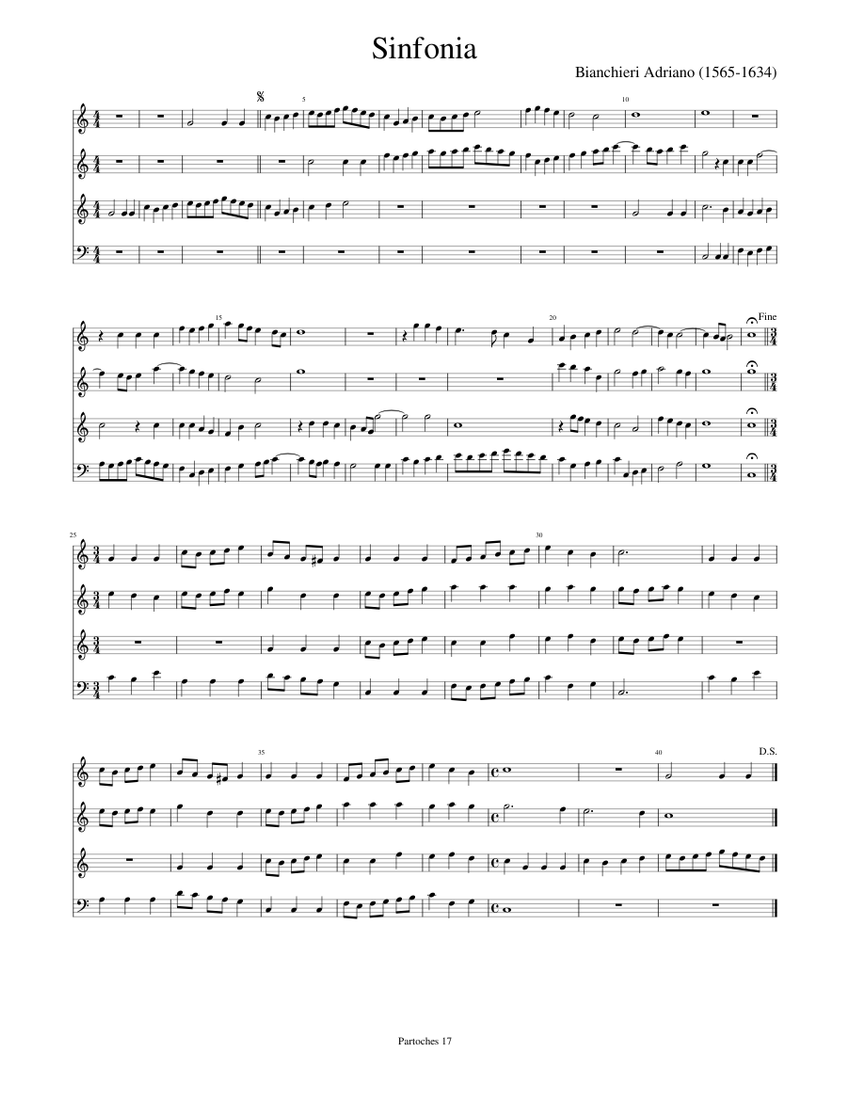 Sinfonia - piano tutorial