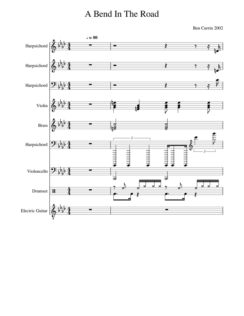 Rag Sheet music for Harpsichord, Violin, Cello, Guitar & more ...