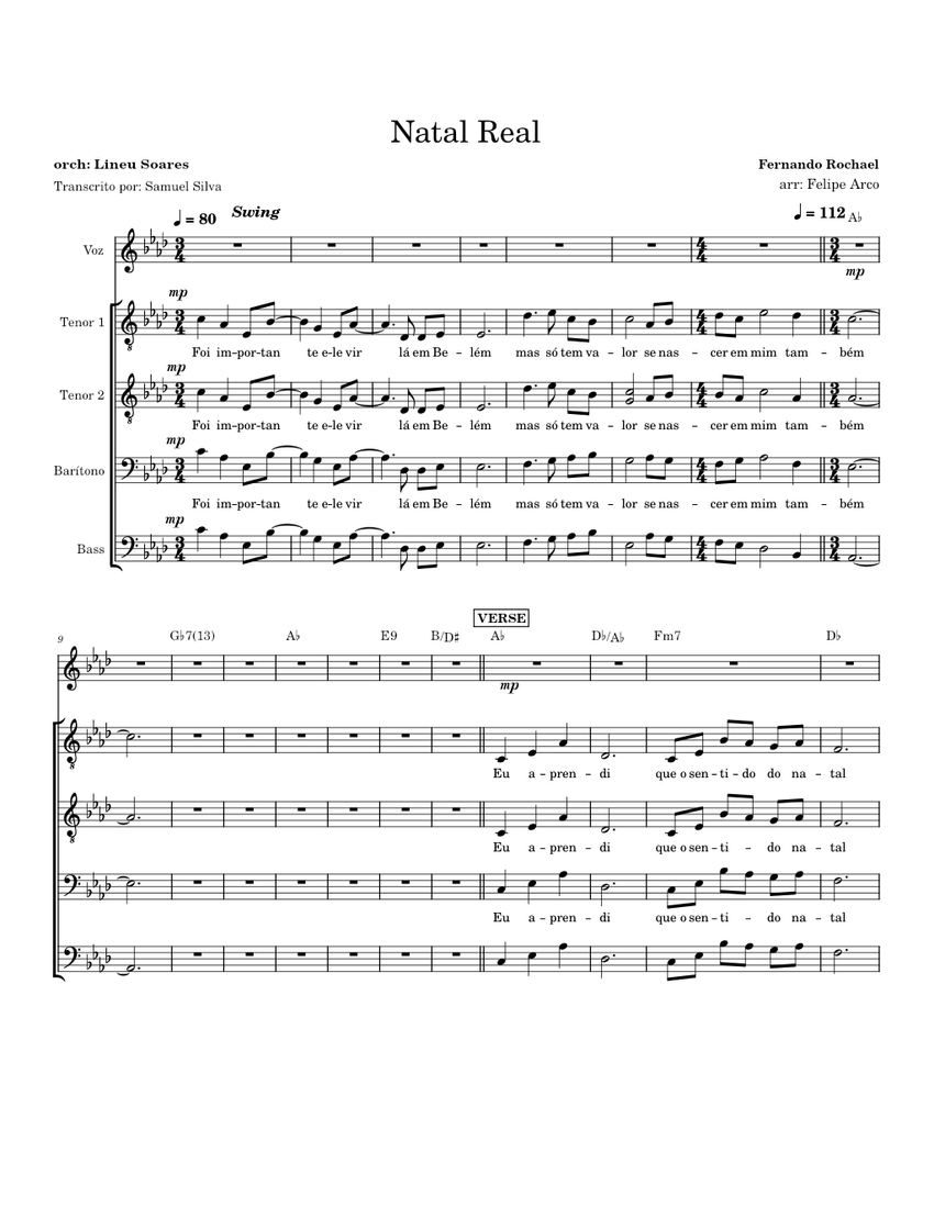 Natal Real - piano tutorial