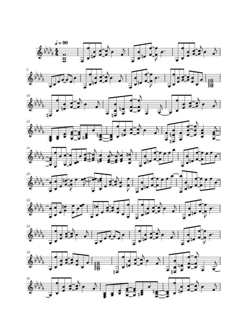 pmd2 on the beach at dusk Sheet music for Marimba (Solo) | Musescore.com