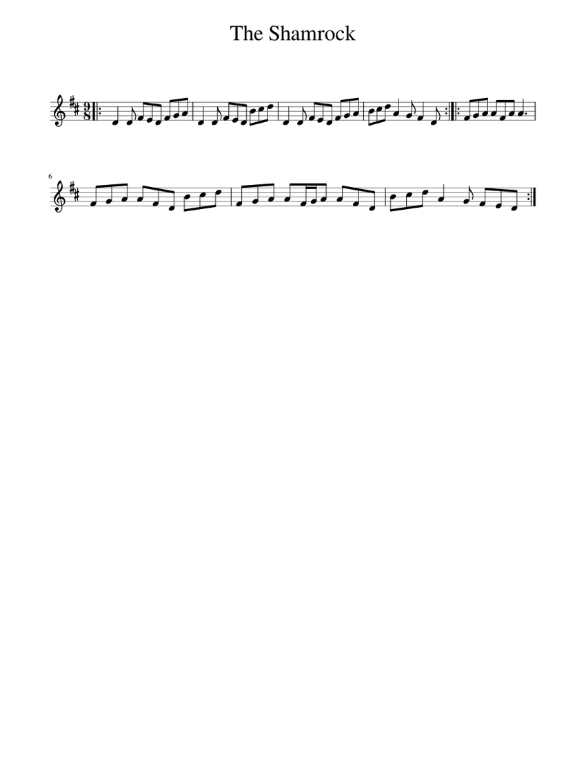 The Shamrock Sheet music for Piano (Solo) Easy | Musescore.com
