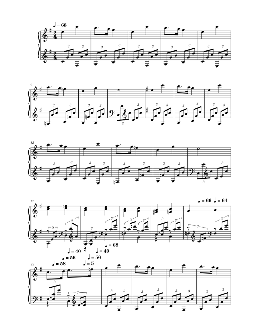 Kinderszenen Op.15 "Scenes From Childhood" Robert Schumann (Arranged ...