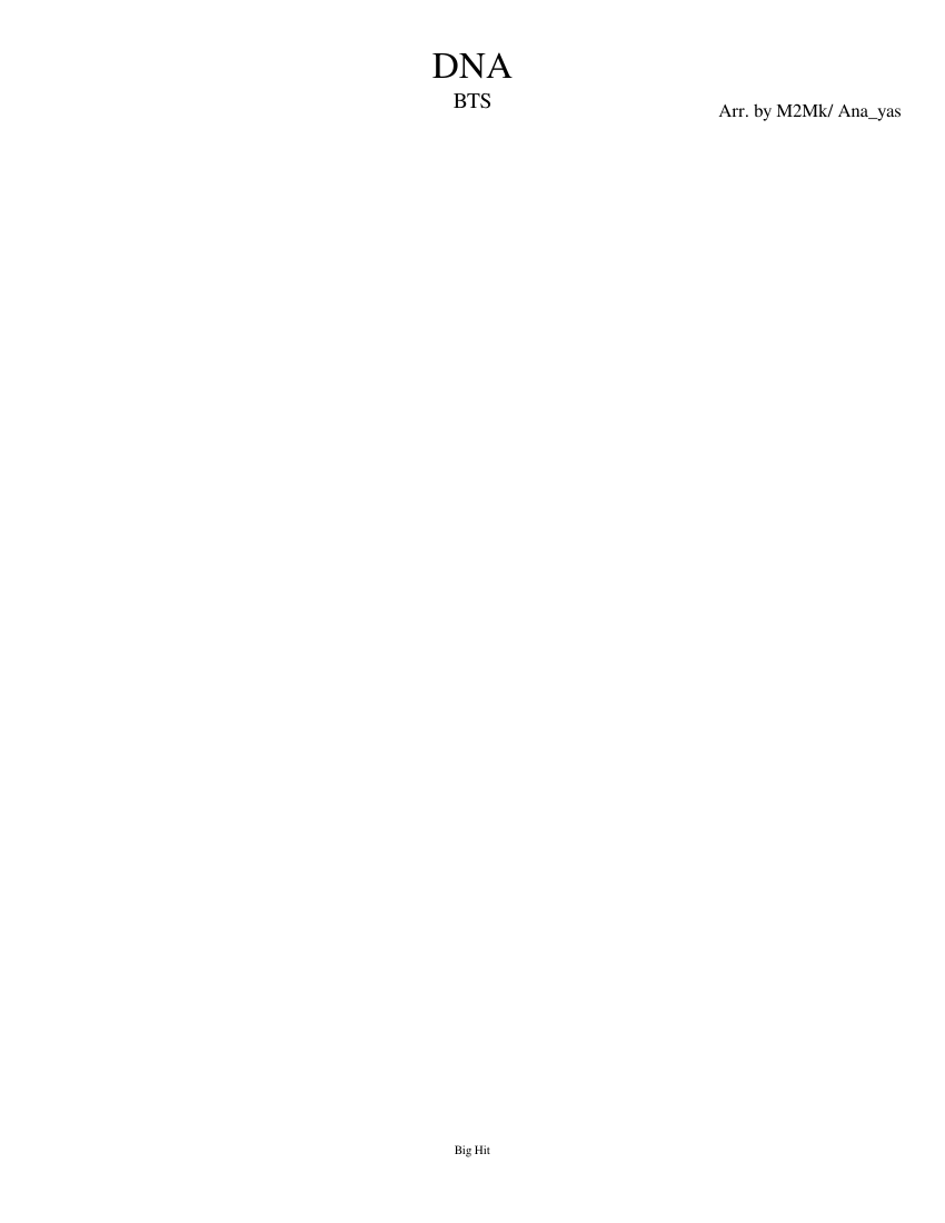 DNA orchestra Sheet Music for Piano, Trombone, Flute piccolo, Flute ...