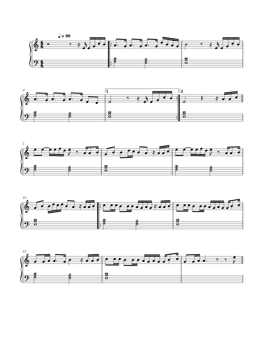 Fillhal (Full)-B Praak Sheet music for Piano (Solo) Easy | Musescore.com