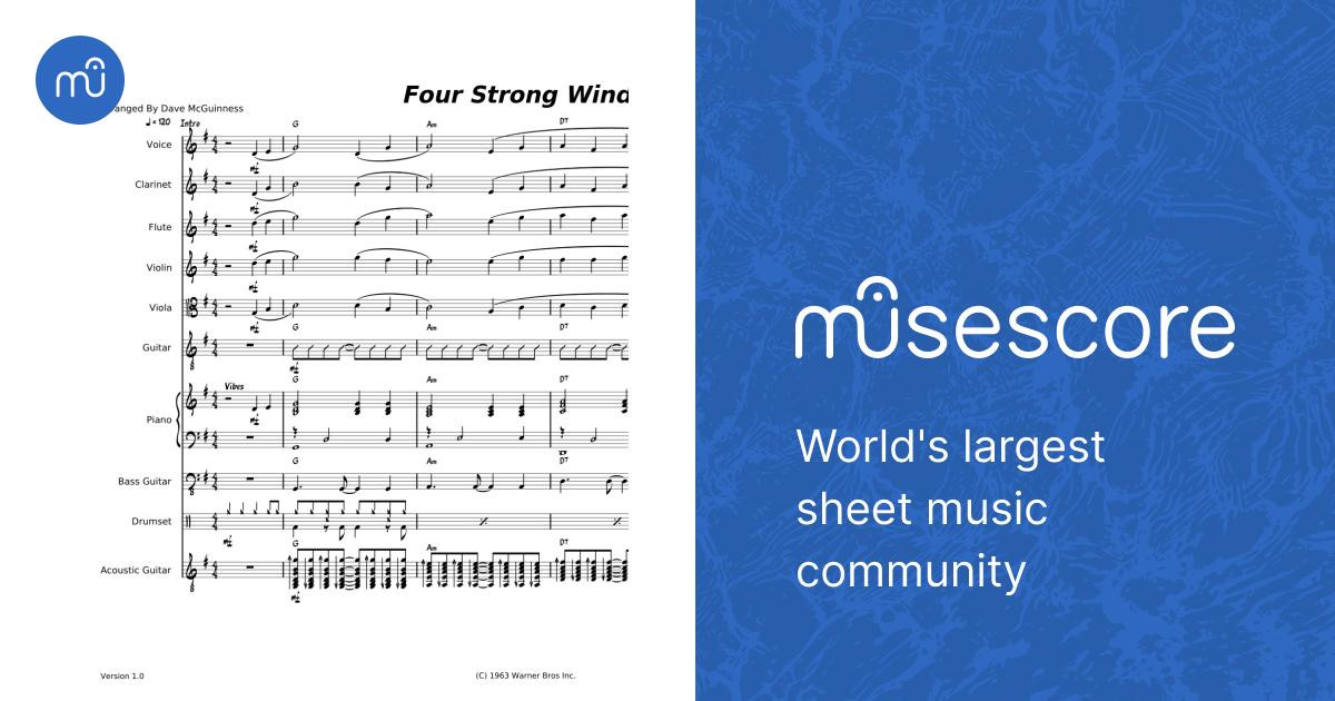 four strong winds tab