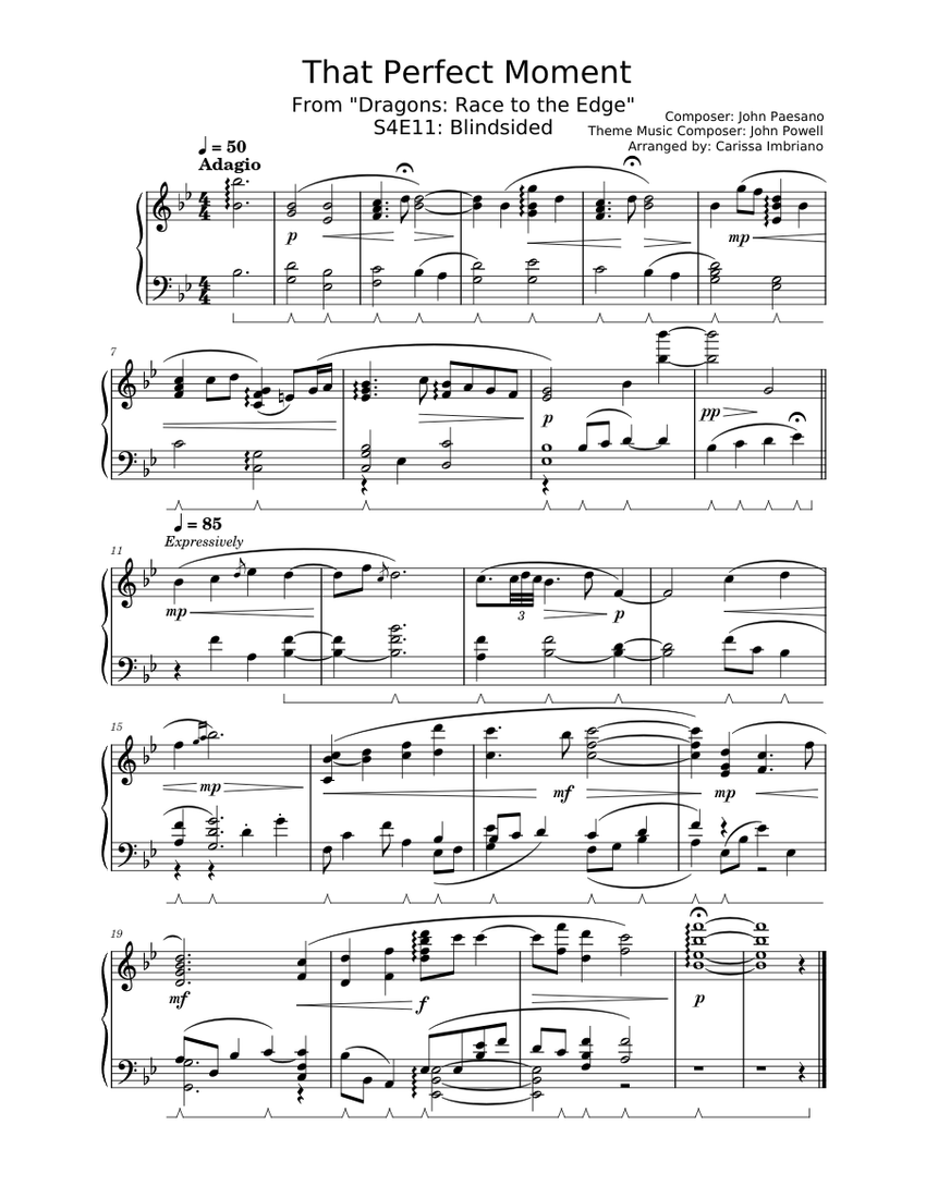 That Perfect Moment – John Paesano x John Powell | Dragons: Race to the ...