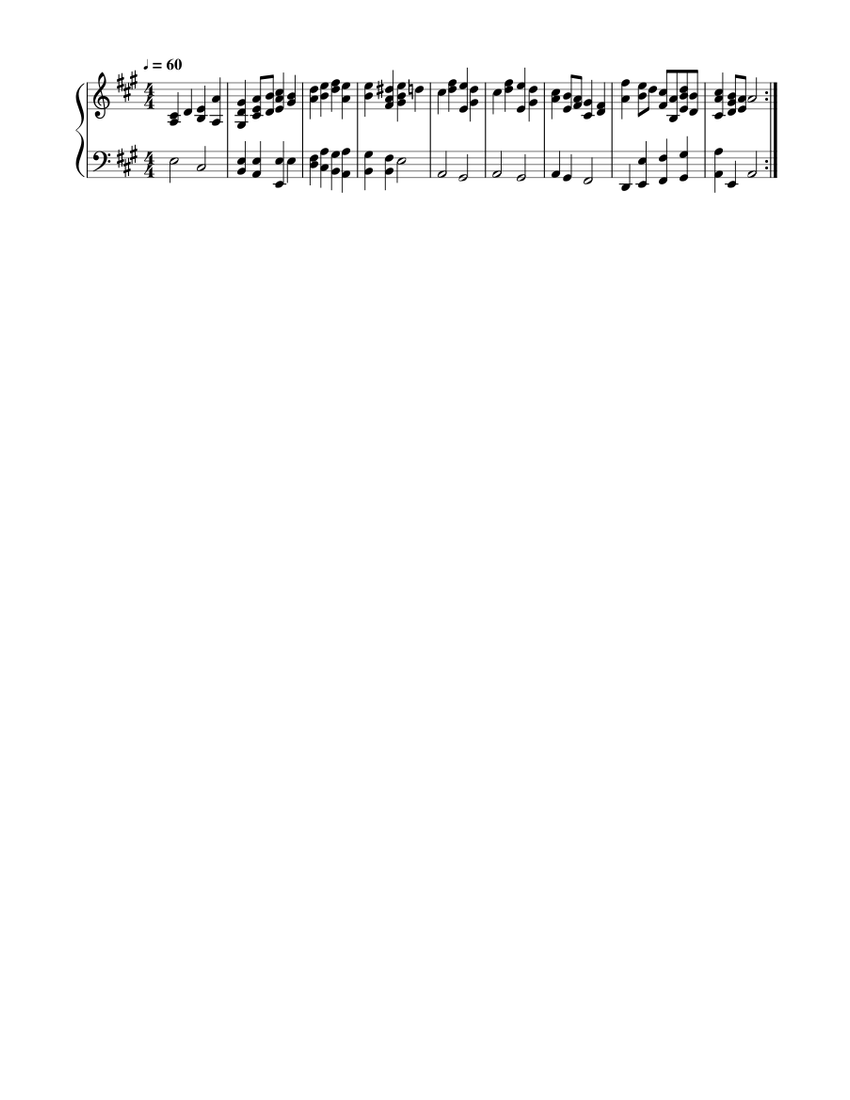 A9 Sheet music for Piano (Solo) | Musescore.com