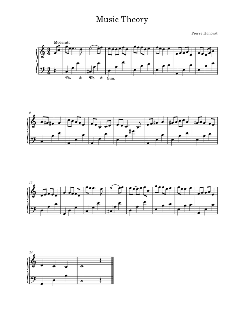 Music_Theory/composing Sheet Music for Piano (Solo) Easy | MuseScore.com