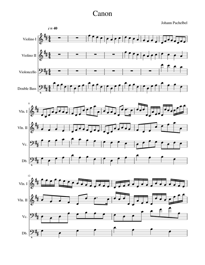 Canon - piano tutorial