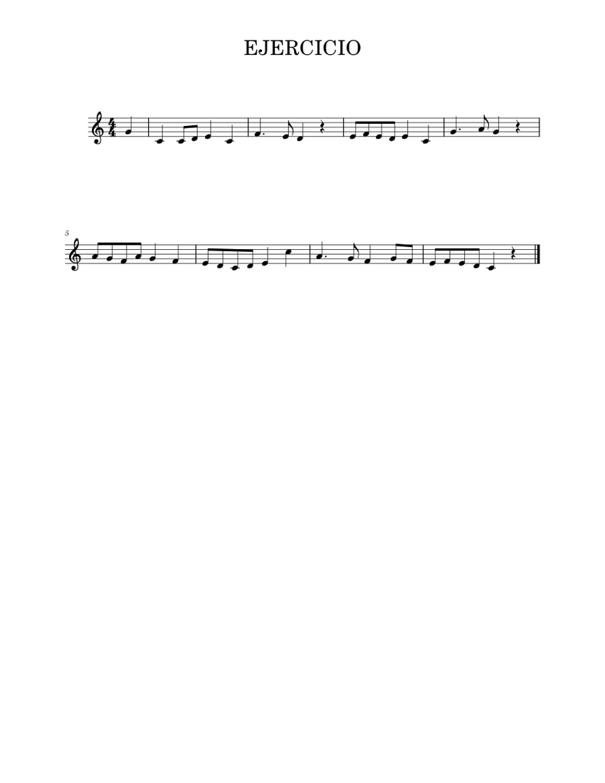 EJERCICIO - piano tutorial