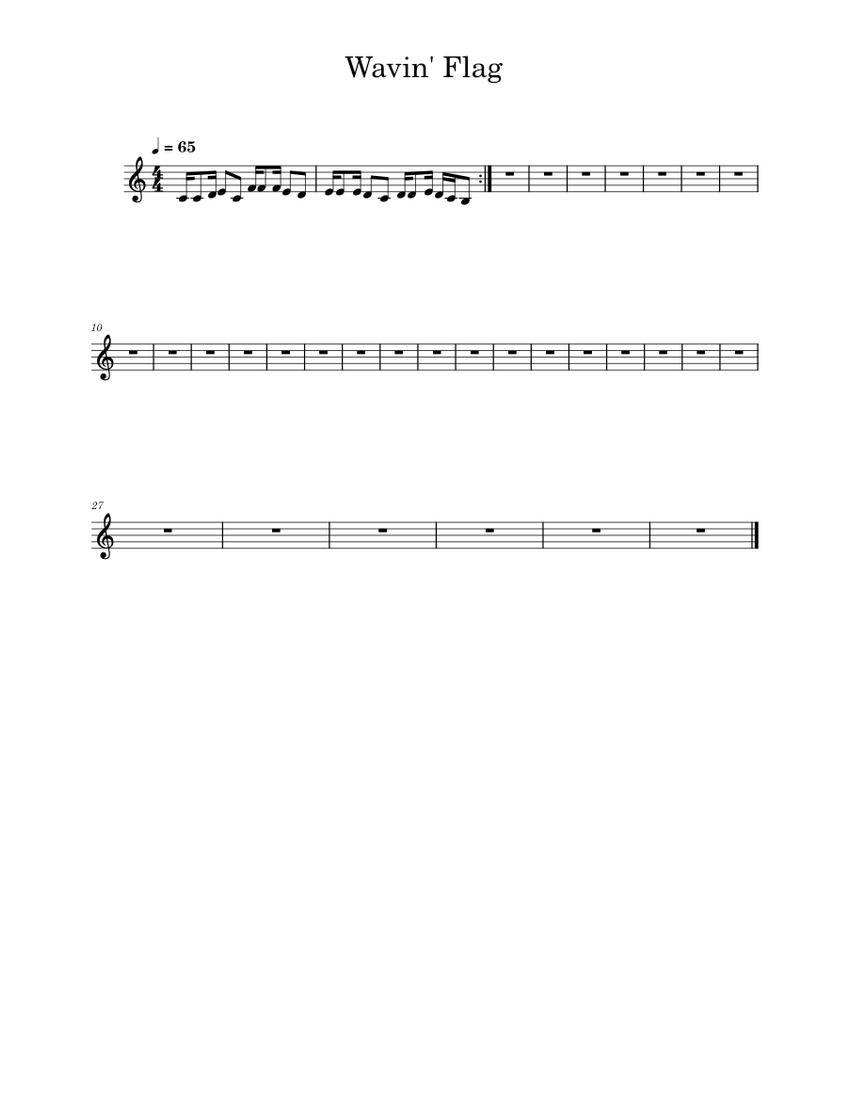 wavin' flag 10 hours