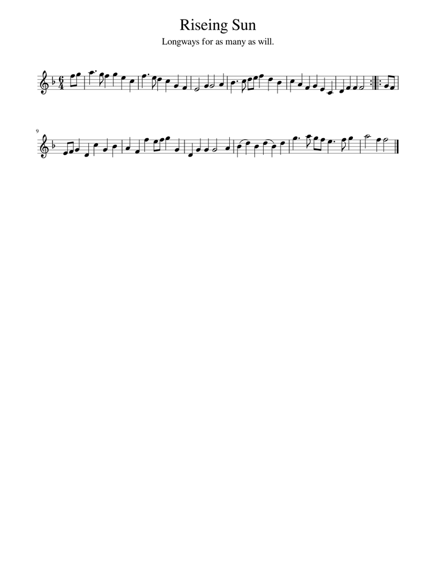 Riseing Sun Sheet music for Piano (Solo) Easy | Musescore.com