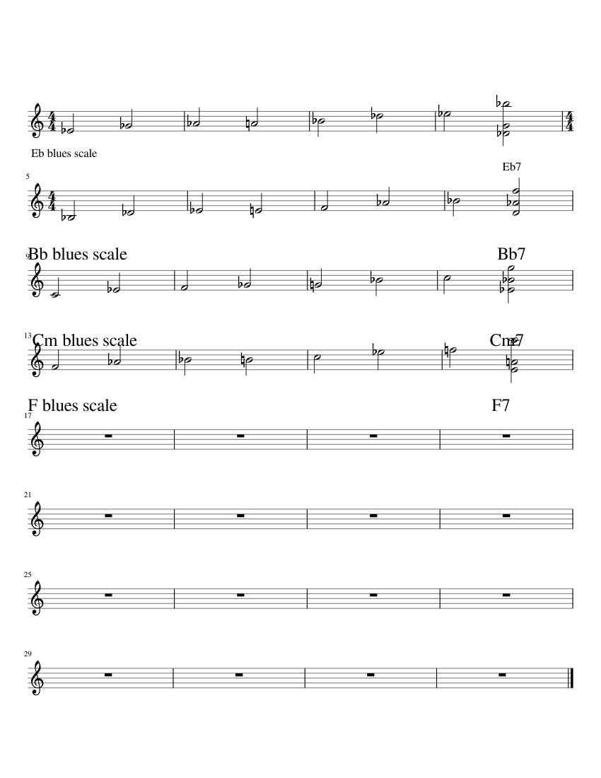 Mali jazz band1 Sheet music for Piano (Solo) | Musescore.com