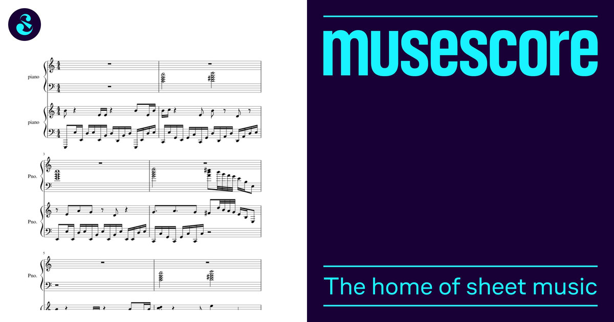 Fingerdash Sheet music for Piano (Piano Duo) | Musescore.com