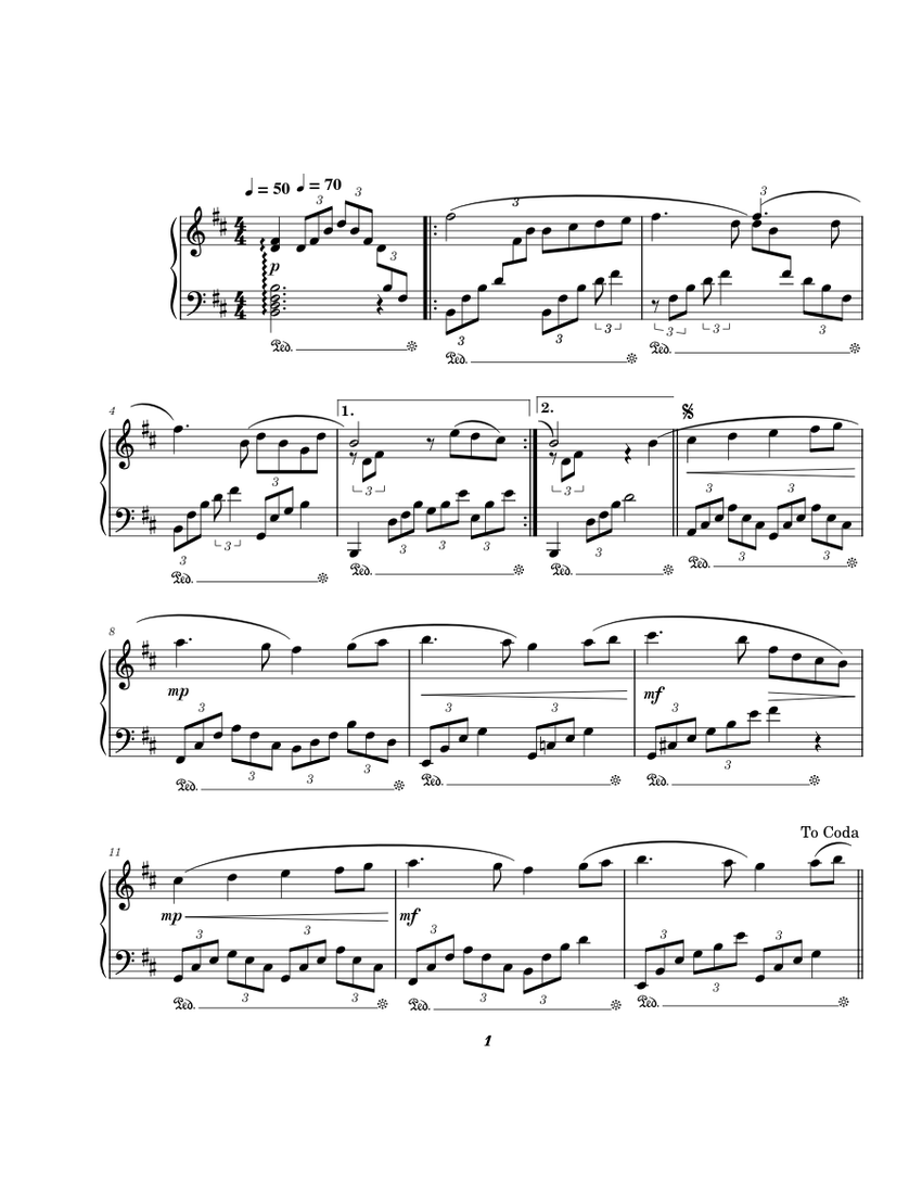 Swan Lake (suite), Op.20a – Pyotr Ilyich Tchaikovsky Sheet music for Piano (Solo) | Musescore.com