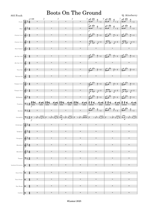 Play Official version of Boots On The Ground Sheet Music by 803 Fresh ...