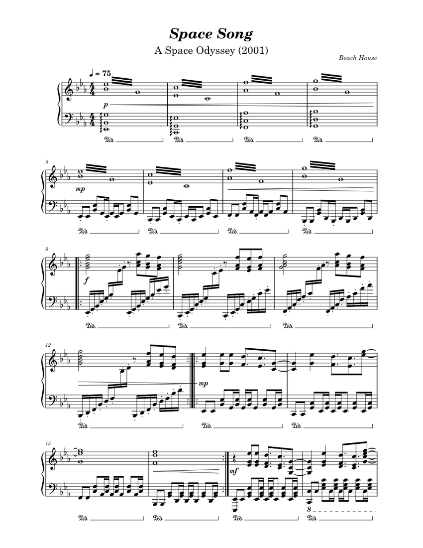 Space song – Beach House (A Space Odyssey (2001)/ Wednesday (2022 ...