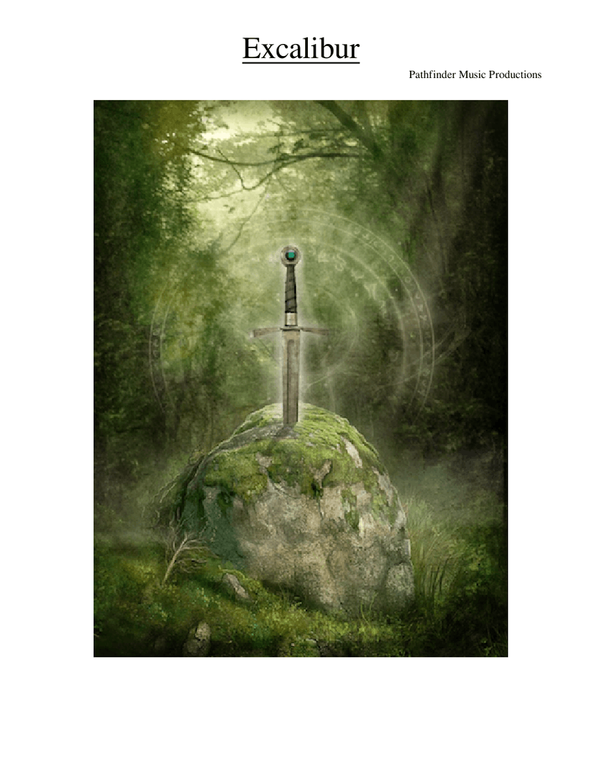 Excalibur Sheet Music for Trombone, Female, Male, Flute & more ...