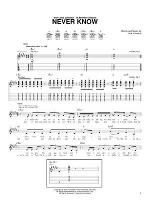 jack johnson flake tab