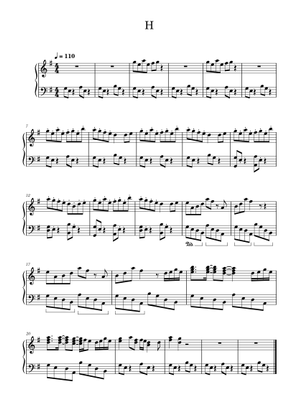 L's Theme (Death Note) Sheet Music for Piano (Solo) | MuseScore.com